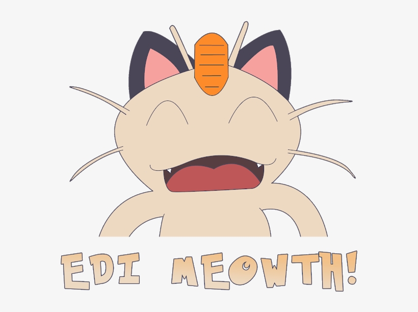 Edi Meowth - Art - Free Transparent PNG Download - PNGkey