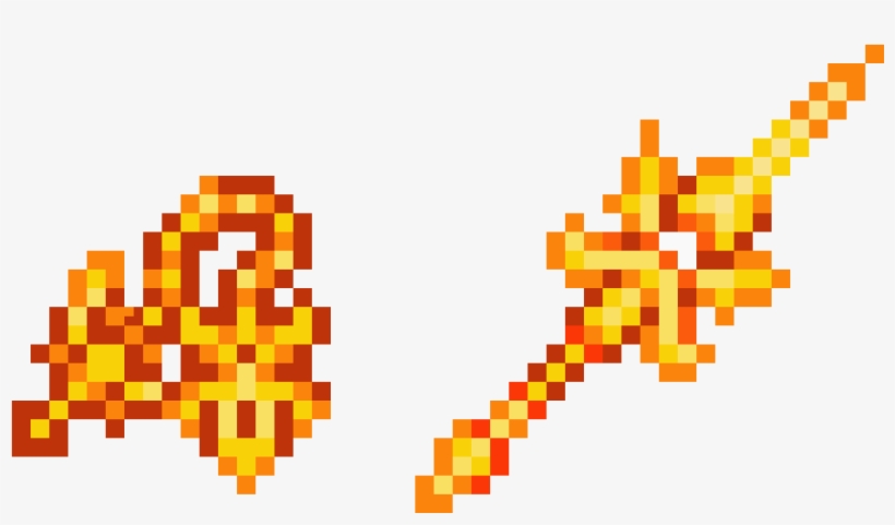Terraria Solar Weapons - Pixel Art - Free Transparent PNG Download - PNGkey