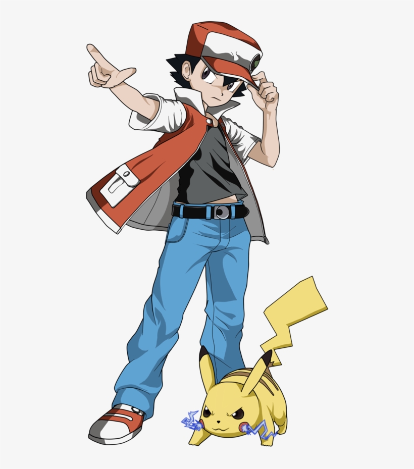 Red & Pikachu Classic - Medibang Inc. - Free Transparent PNG Download ...