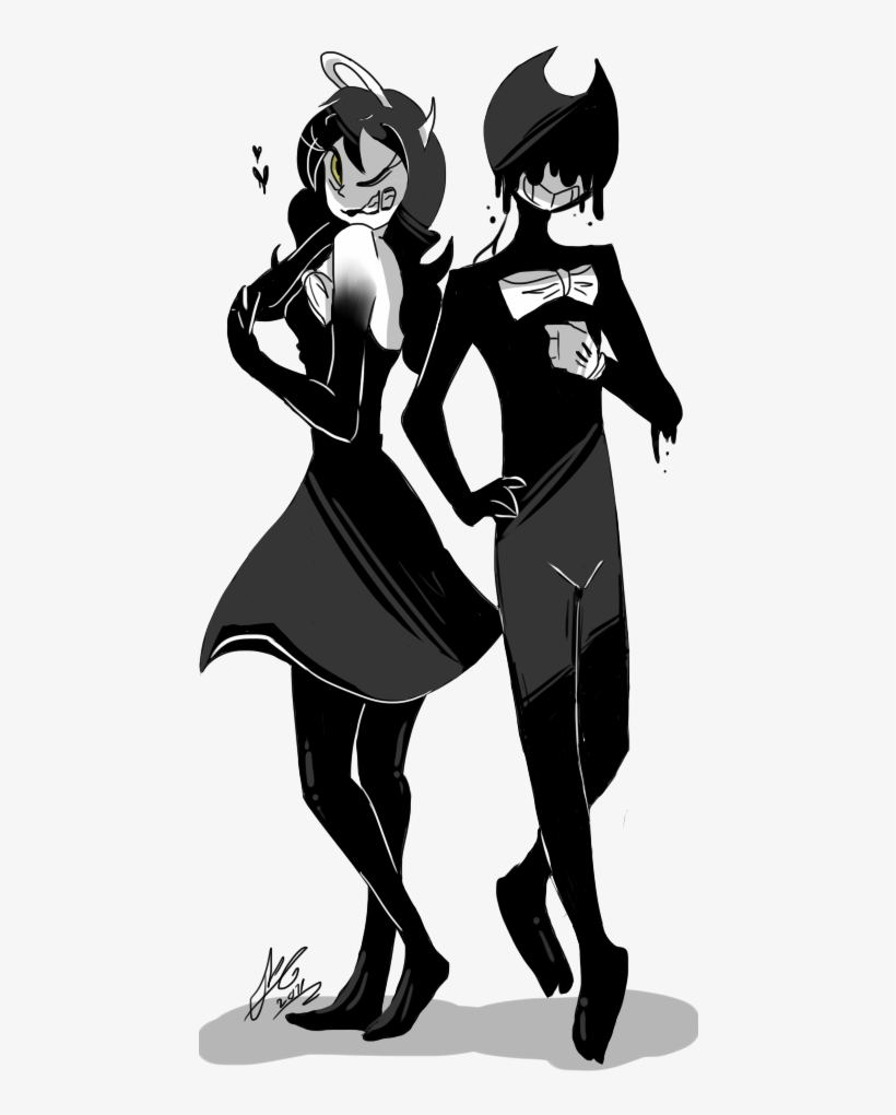 Svg Freeuse Download Bendy And The Ink Machine Alice - Bendy And The ...