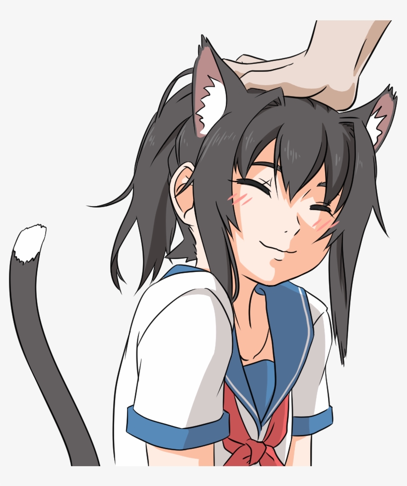 Nyandere-chan - Yandere Chan Neko - Free Transparent PNG Download - PNGkey