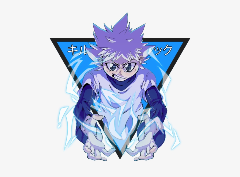“2 Of 5 Killua From Hunter X Hunter~ ” - Cartoon - Free Transparent PNG ...