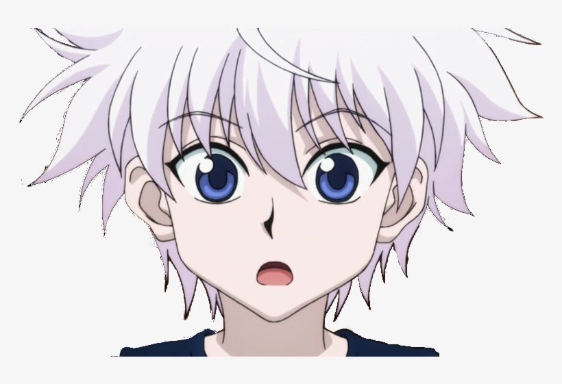 Killua Transparent Face Banner Freeuse Stock - Render Killua Png - Free ...