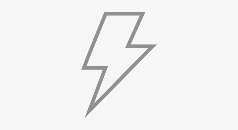 Lightning Icon - Transparent White Lightning Icon - Free Transparent ...