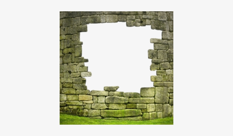 Stone Wall Meadow - Rock Stone Border Frame Clipart - Free Transparent ...