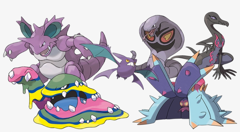 523kib, 1000x500, Poison - Pokemon Team Skull Pin Collection (pre-order ...