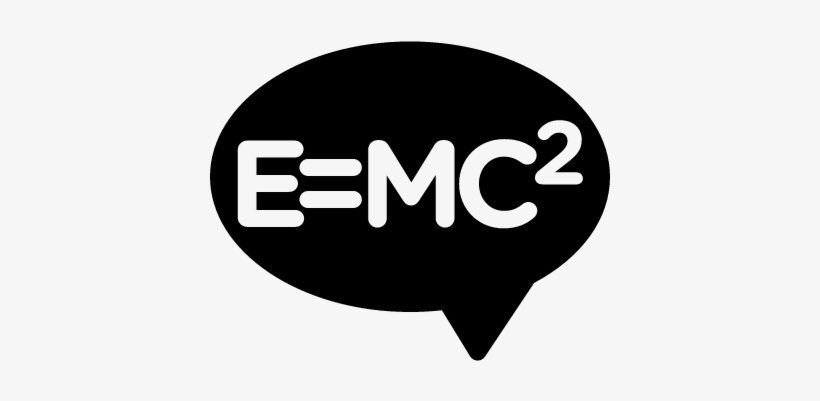 Einstein Equation Vector - Einstein Icon - Free Transparent PNG ...