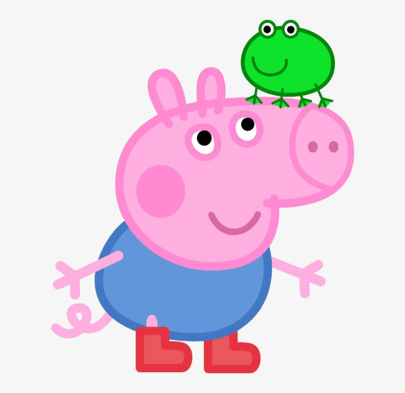 Clipart Peppa Pig - George Pig - Free Transparent PNG Download - PNGkey