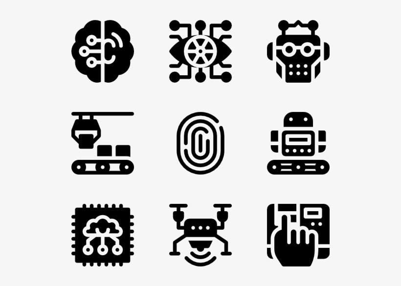 Robotic 50 Icons - Robotics - Free Transparent PNG Download - PNGkey
