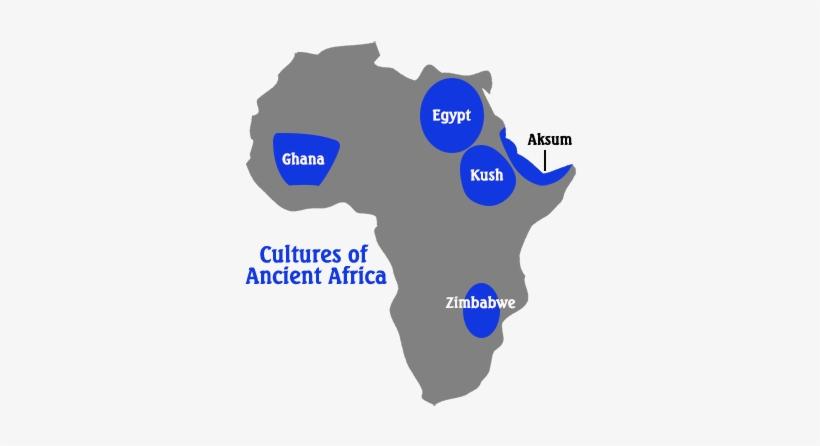 Ancient African Civilizations Map