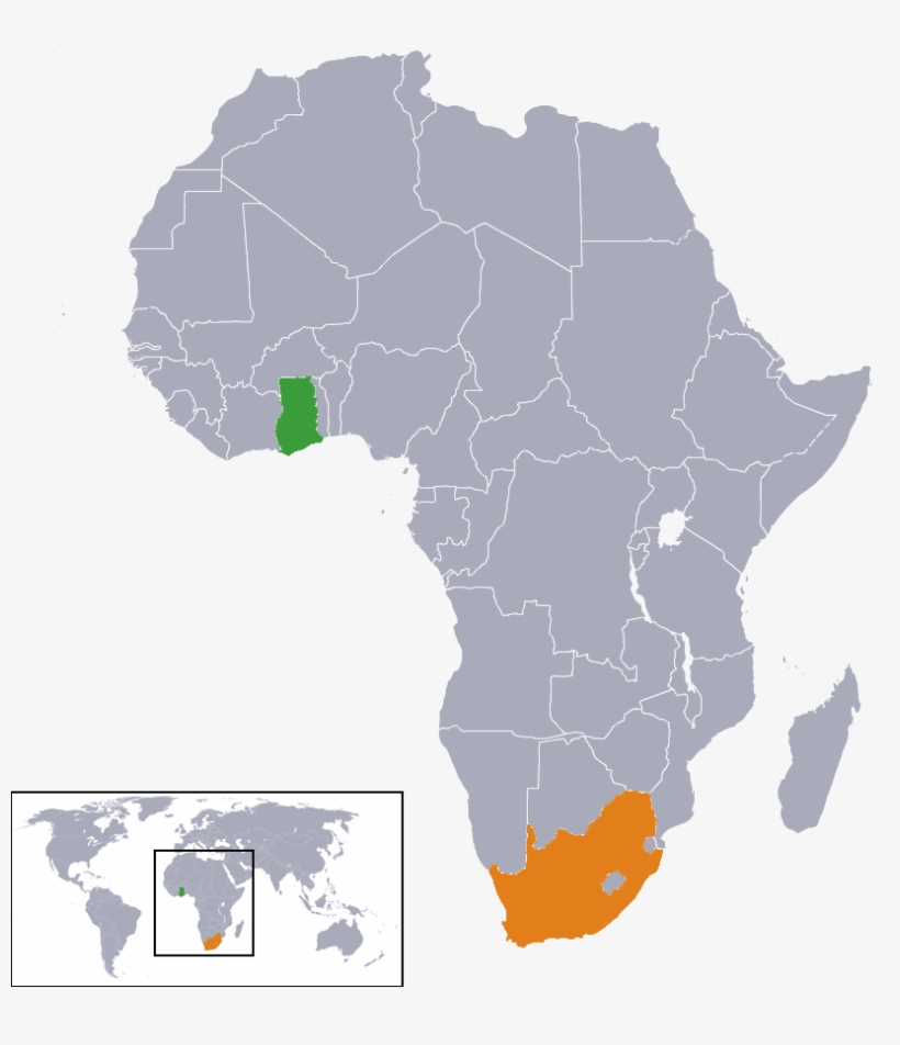 Large Physical Map Of Ghana With Roads, Cities And - Ghana En Africa ...