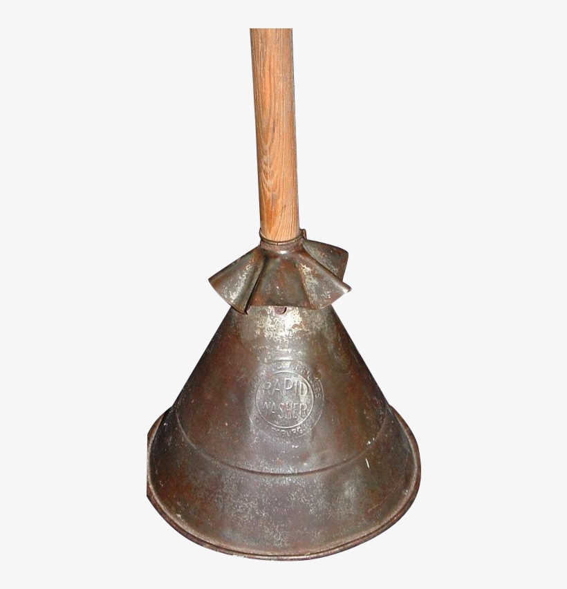 Galvanized Tin Washing Plunger Labeled Rapid Washer, - Washing Machine ...