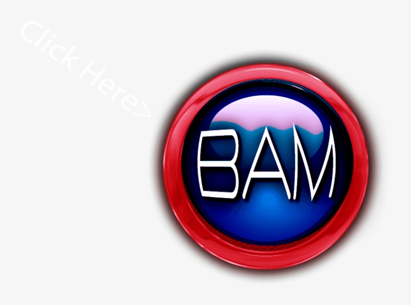 Red Bam Button - Emblem - Free Transparent PNG Download - PNGkey