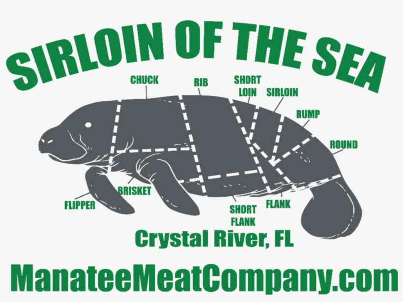 Manatee Meat Company - Green Company - Free Transparent PNG Download ...