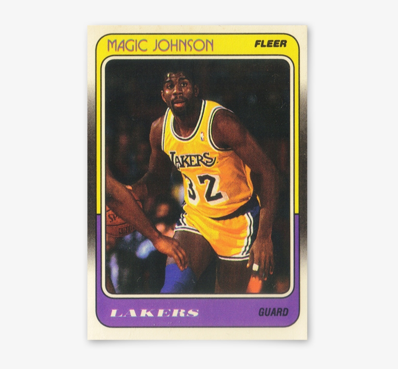Earvin “magic” Johnson Jr - 1988 Fleer #67 Magic Johnson Lakers Hof Psa ...