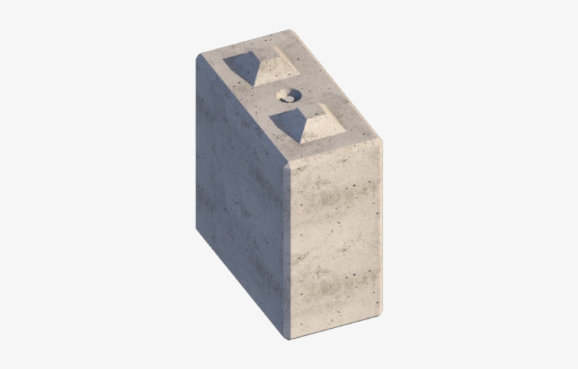 Legato Interlocking Concrete Block Lg2 - Concrete - Free Transparent ...