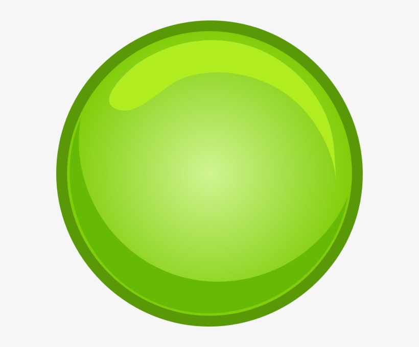 Green Button Blank Svg Clip Arts 600 X 600 Px - Free Transparent PNG ...