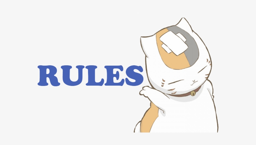 Banner Policy-rules - Rules Anime Banner - Free Transparent PNG ...