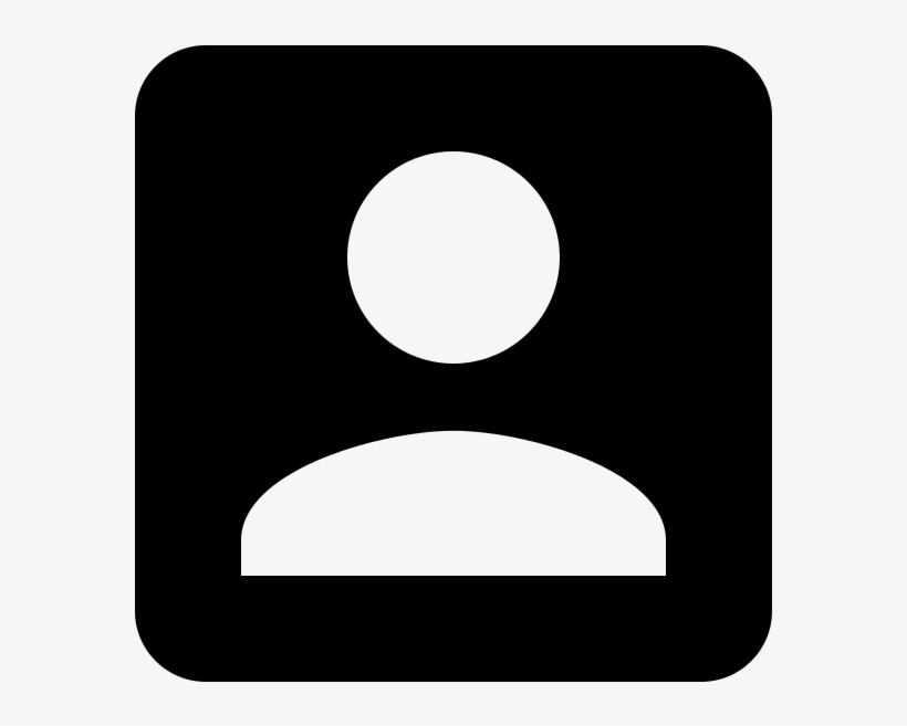 Ic Account Box 48px - Profile Picture Icon Square - Free Transparent ...