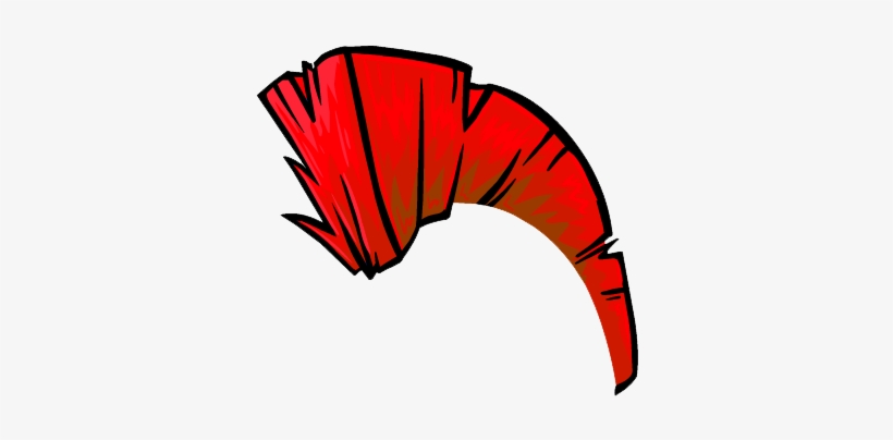 Red Mohawk Club Penguin - Free Transparent PNG Download - PNGkey