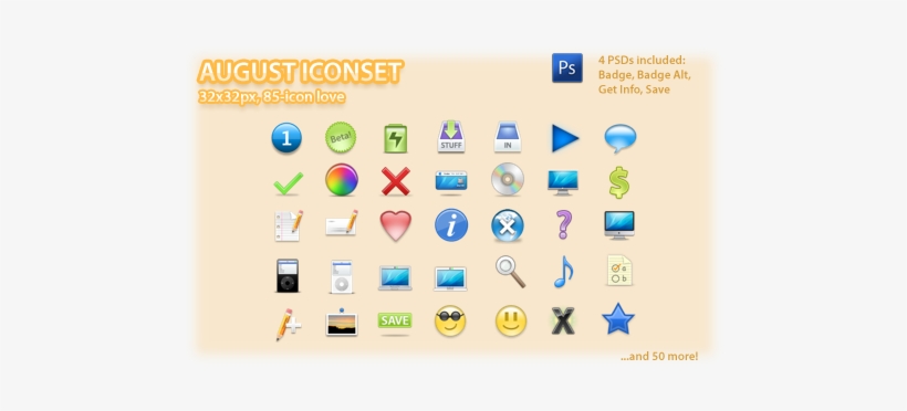 Icons Showcase - Mac Windows Icon Poster - Free Transparent PNG ...