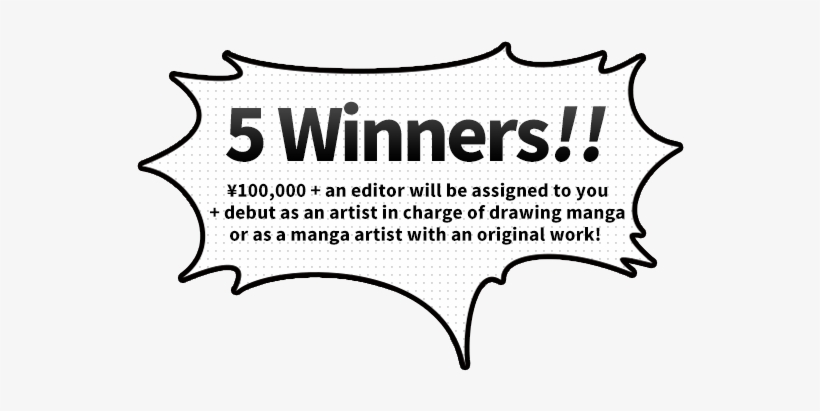 5 Winners - Comics - Free Transparent PNG Download - PNGkey