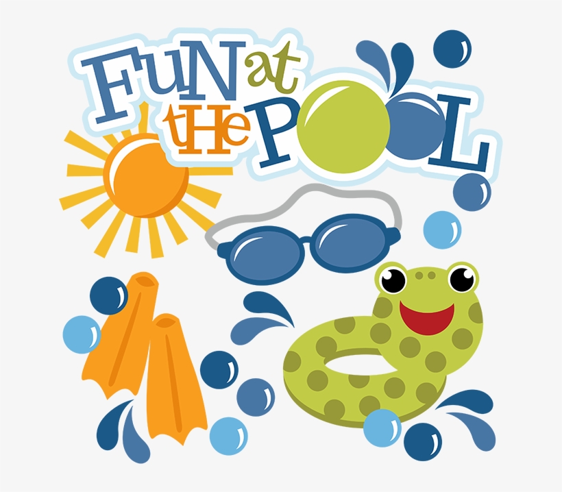 Fun At The Pool Svg Swimming Svg Files For Scrapbooking - Scrapbooking ...