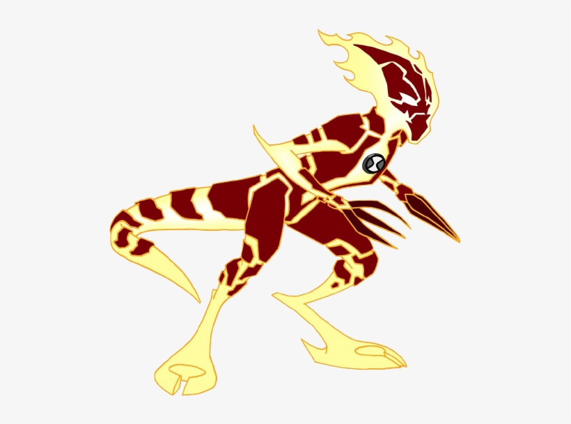 Dna Lab Xlr-heat - Ben 10 Heatblast Xlr8 - Free Transparent PNG ...