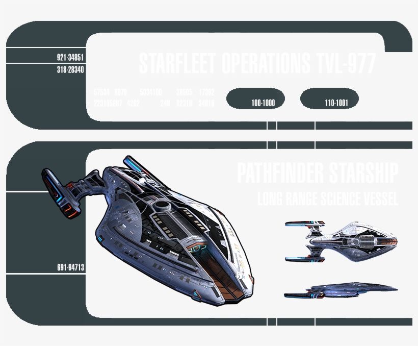 Pathfinder-class - Star Trek Pathfinder Class - Free Transparent PNG ...