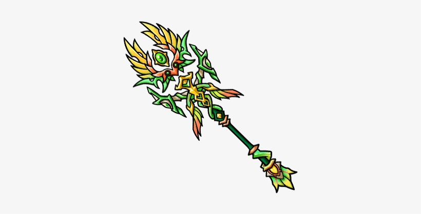 Gear Caduceus Winged Staff Render - Staff Of Hermes - Free Transparent ...