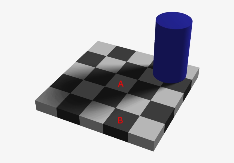 Gray Square Illusion - Black Dot Optical Illusions - Free Transparent ...