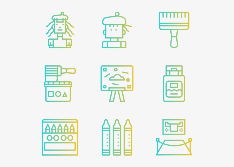 Artist 36 Icons - Graphics - Free Transparent PNG Download - PNGkey