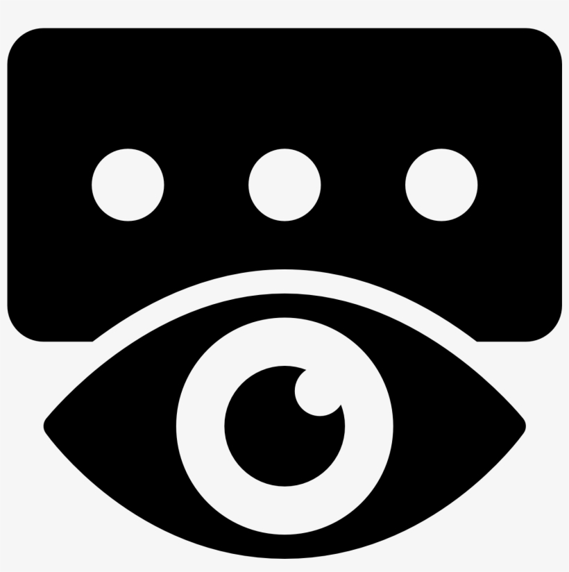 Show Icon Png - White Password View Icon - Free Transparent PNG ...