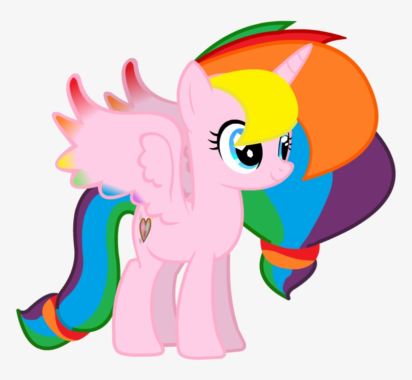 Lightning Clipart Rainbow - My Little Pony Rainbow Splash - Free ...