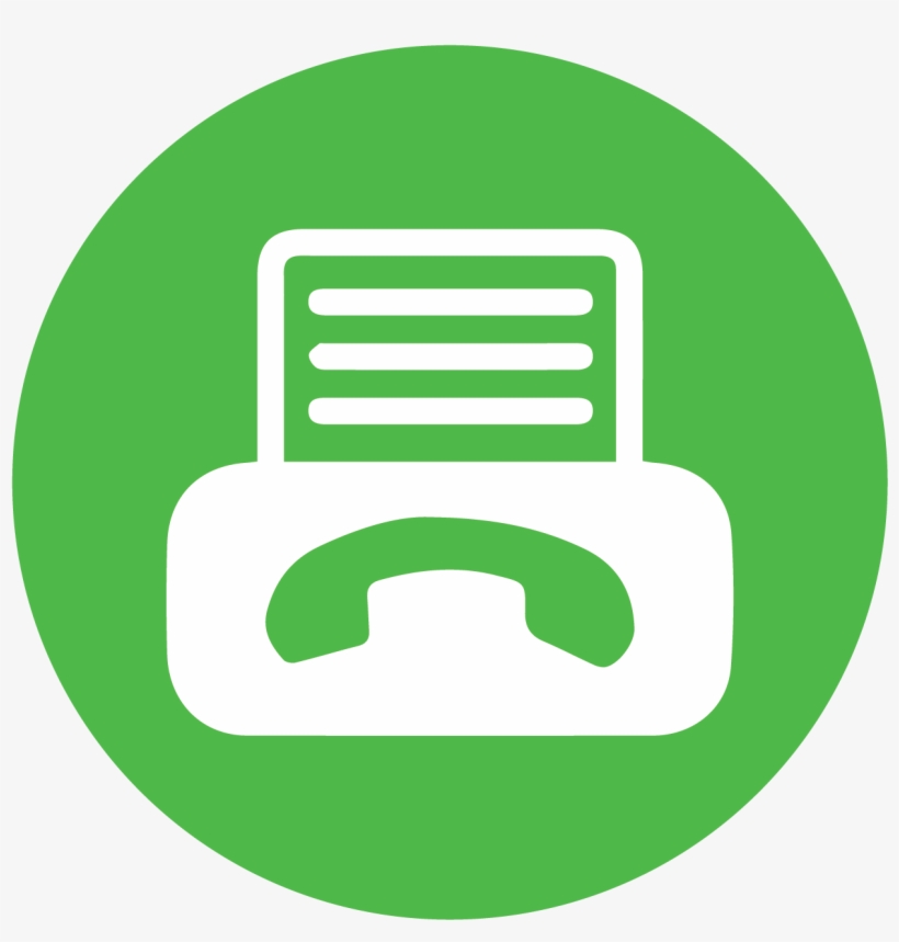Fax Round Icon Png - Free Transparent PNG Download - PNGkey