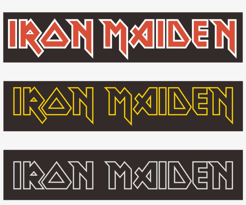 Iron Maiden Logo Vector - Iron Maiden Logo Patch - Free Transparent PNG ...