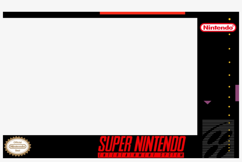 Super Nintendo Template Super Nintendo, Resolutions, - Super Nintendo ...