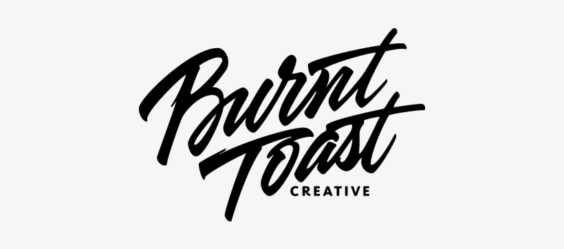 Burnt Toast Creative - Logo With Two Fonts - Free Transparent PNG ...