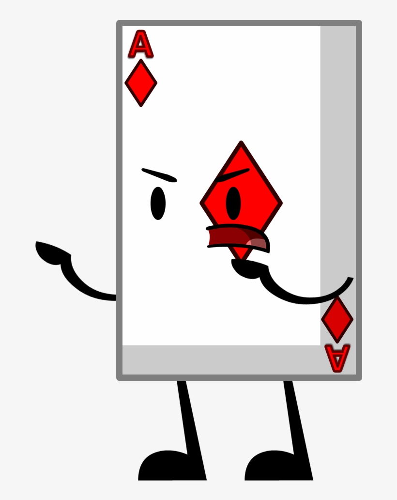 Playing Card - Bfdi Card - Free Transparent PNG Download - PNGkey