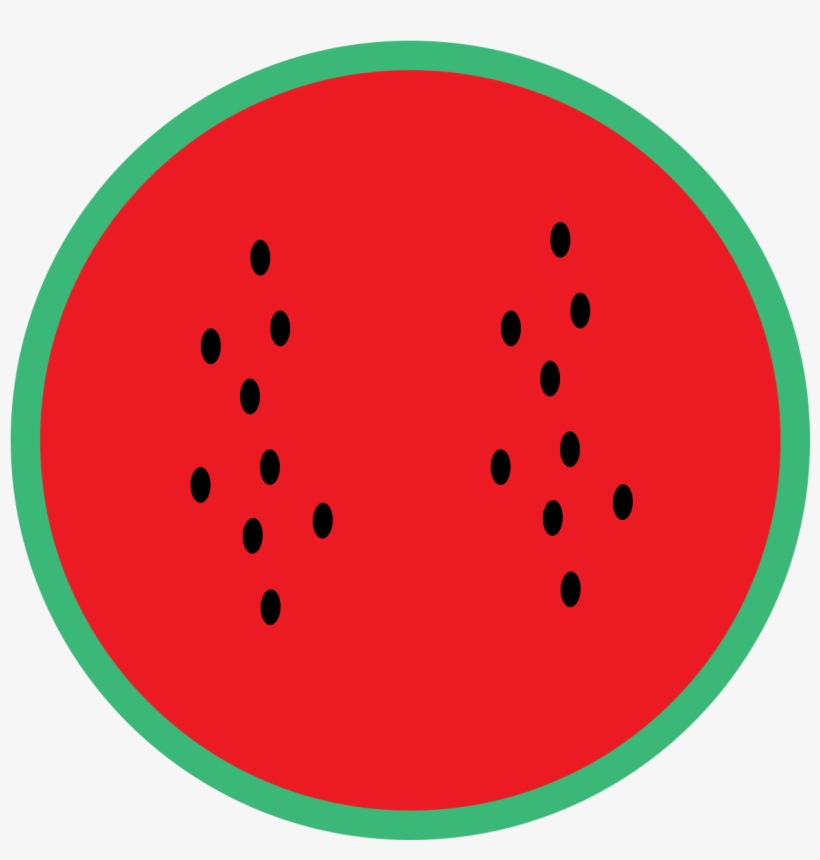 Watermelon Slice Illustration Png - Circle - Free Transparent PNG ...