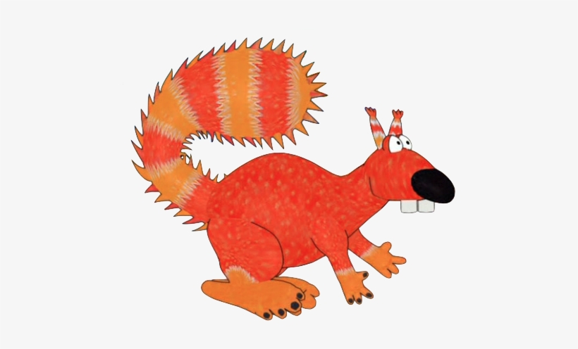 Nibble The Squirrel - Illustration - Free Transparent PNG Download - PNGkey