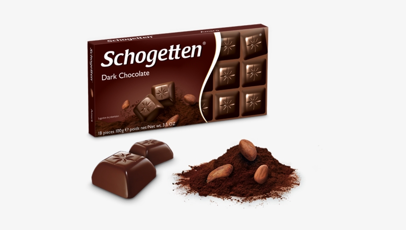 Schogetten Dark Chocolate - Schogetten Chocolate - Free Transparent PNG ...