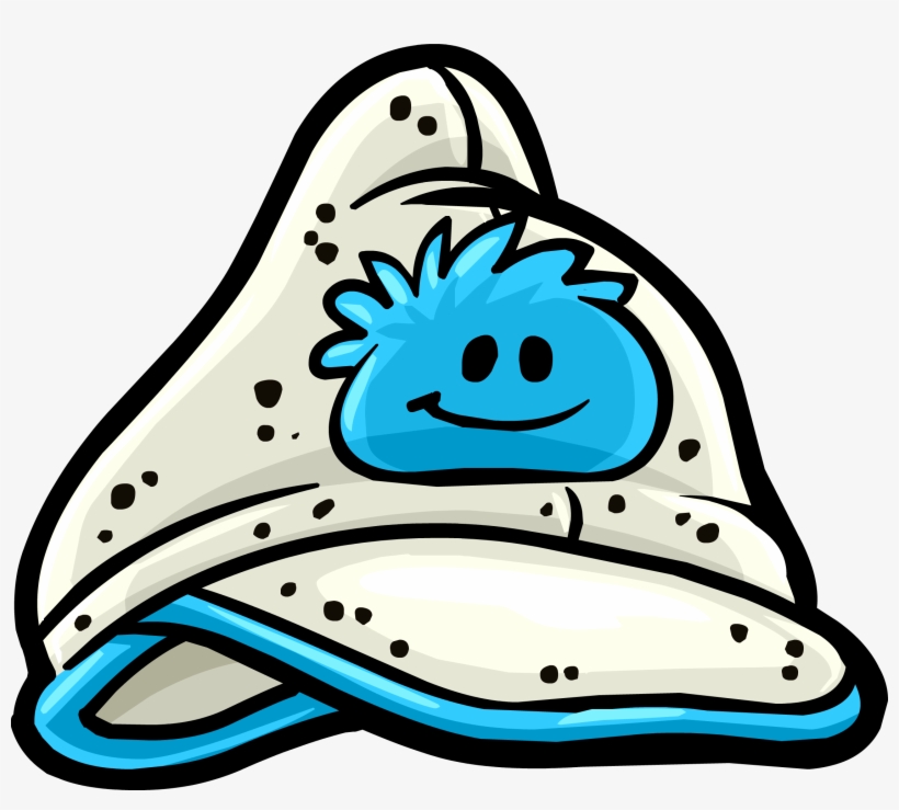 Blue Puffle Hat - Club Penguin Puffle Cap - Free Transparent PNG ...