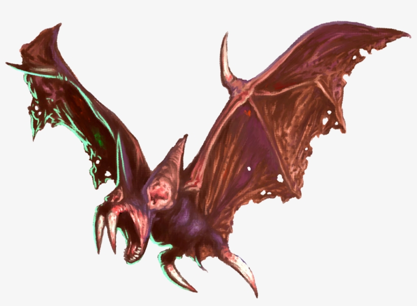 Bat - Parasite Eve 1 Concept Art - Free Transparent PNG Download - PNGkey