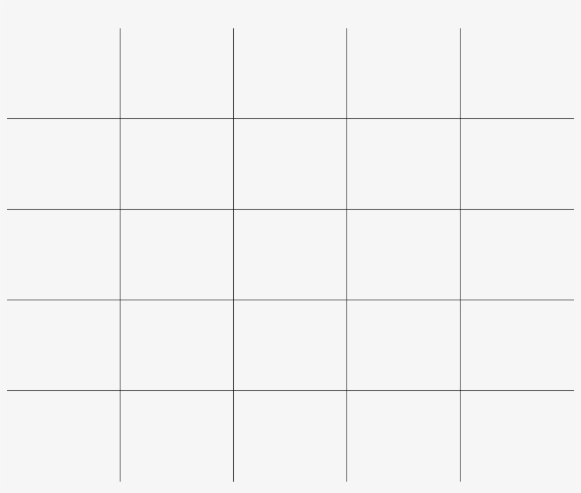 Quadrant Grid - Monochrome - Free Transparent PNG Download - PNGkey