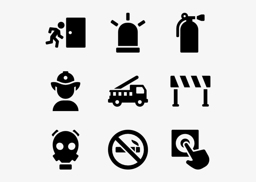 Fire Fighting 30 Icons - Baby Shower Icon - Free Transparent PNG ...