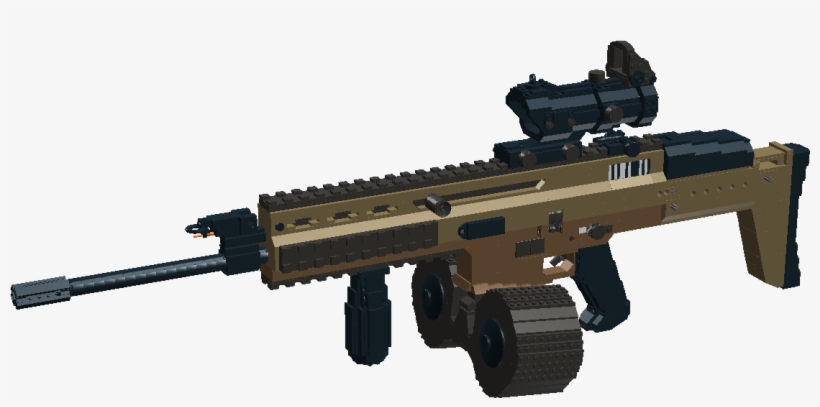 Fnh Scar Hamr Bluejay Themeister Png Scar Lmg - Scar Hamr Real Life ...