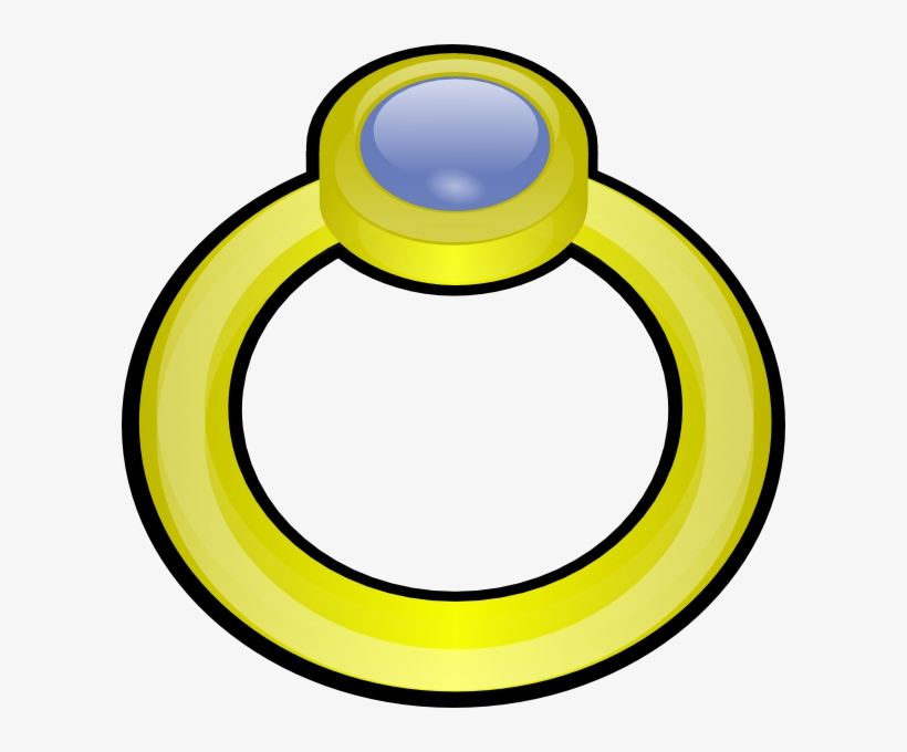 How To Set Use Golden Ring With Gem Svg Vector - Free Transparent PNG ...