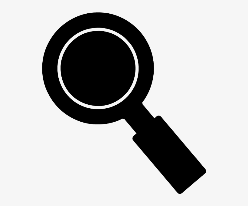 Black Magnifying Glass - Icon - Free Transparent PNG Download - PNGkey