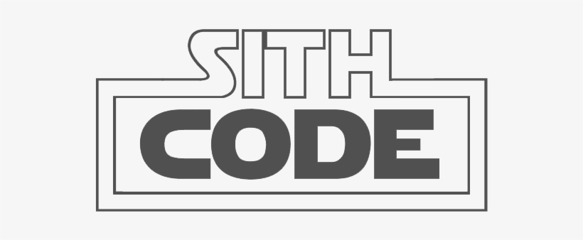 The Sith Code - Star Wars - Free Transparent PNG Download - PNGkey